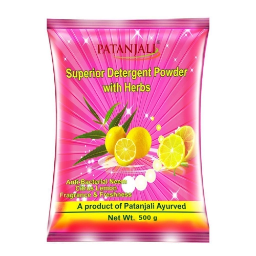 Superior Detergent Powder 500gm - Patanjali Ayurved Nepal